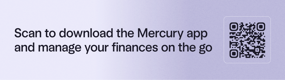 Send and receive money – Mercury