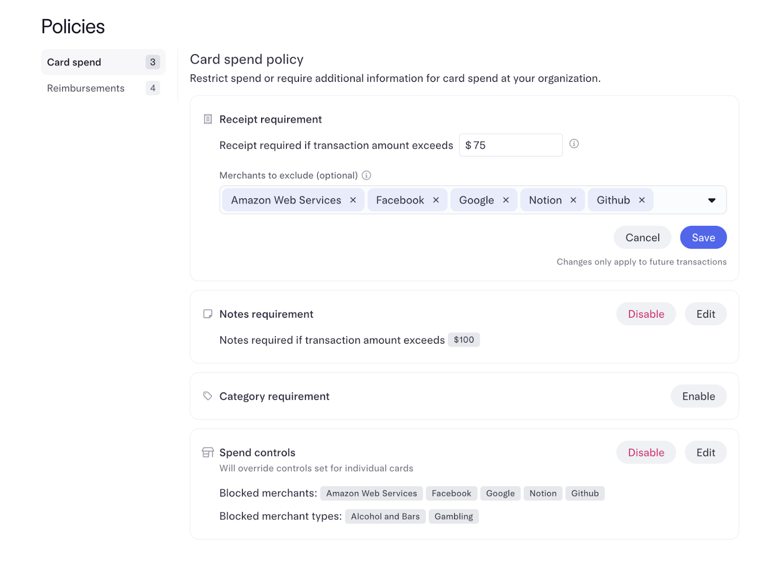 Getting started with expense management – Mercury
